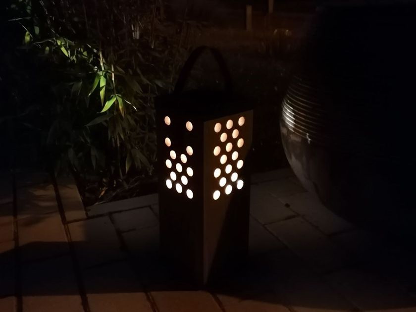 Oak lantern ALFAR By PASTEC LIGHTING