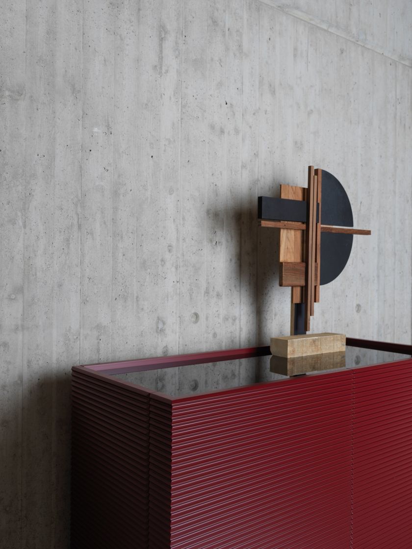 ALFIERI Bar cabinet with integrated lighting By ALBEDO | design Carlo ...
