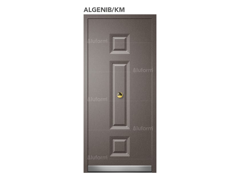 Aluminium armoured door panel ALGENIB/K By ROYAL PAT