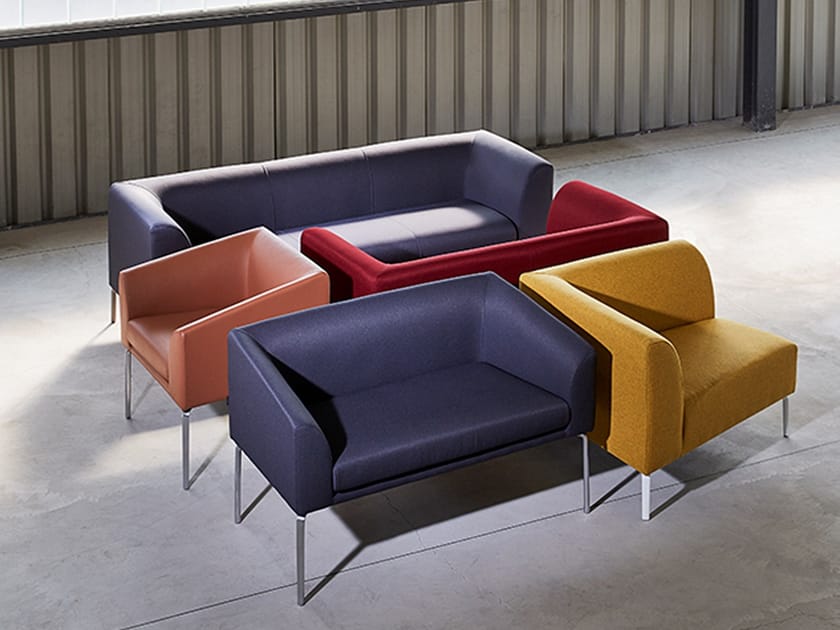 ALIAS MINI Easy chair with armrests By VAGHI