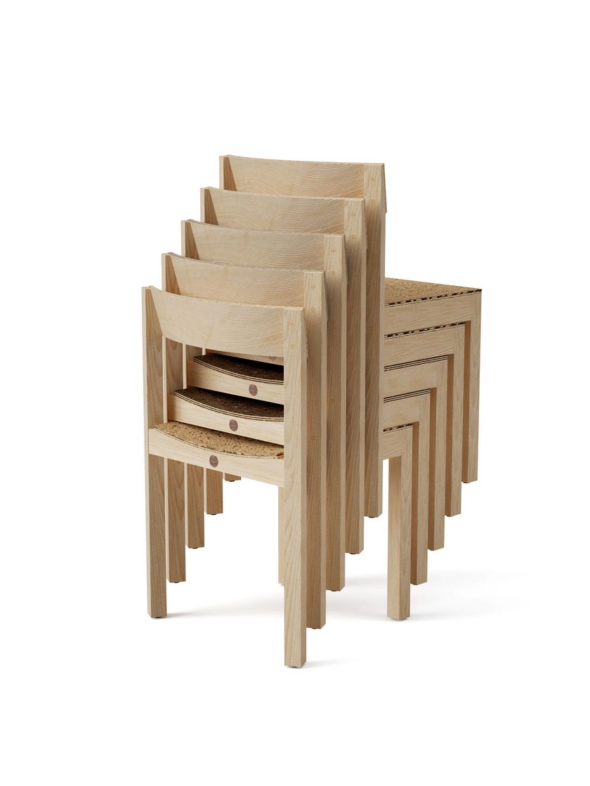 ALICE | Wooden chair By DAM