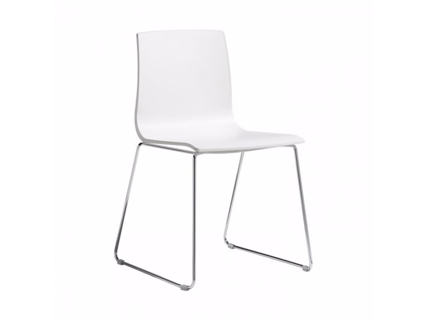 ALICE Stackable sled base technopolymer chair By SCAB DESIGN | design ...