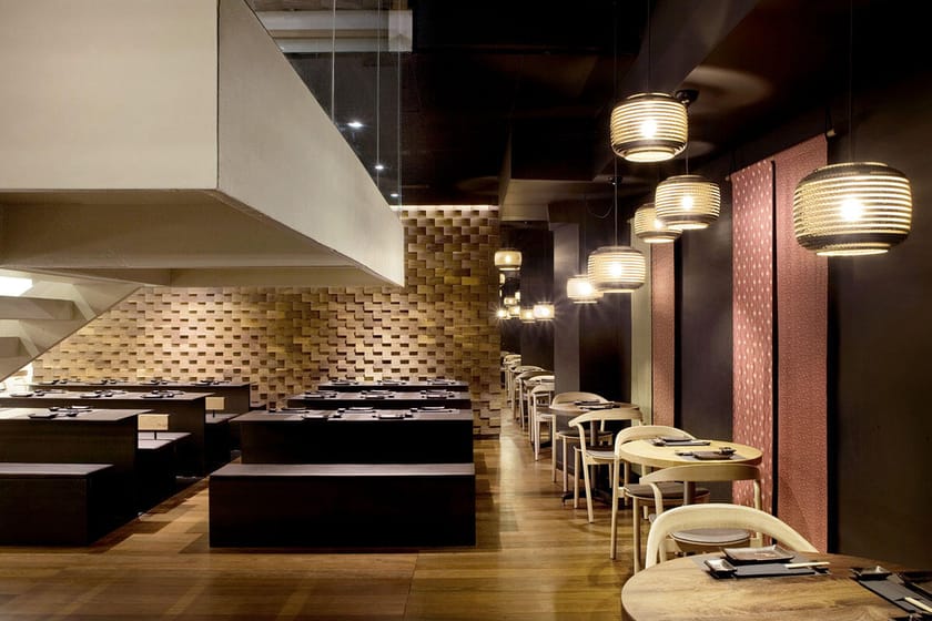 MAKIL Oak chair with integrated cushion By ALKI