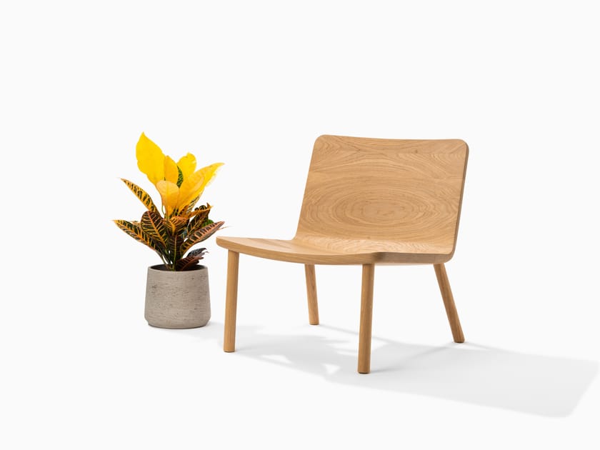 ALLAY Oak easy chair By MOR DESIGN | design Daniel Schofield