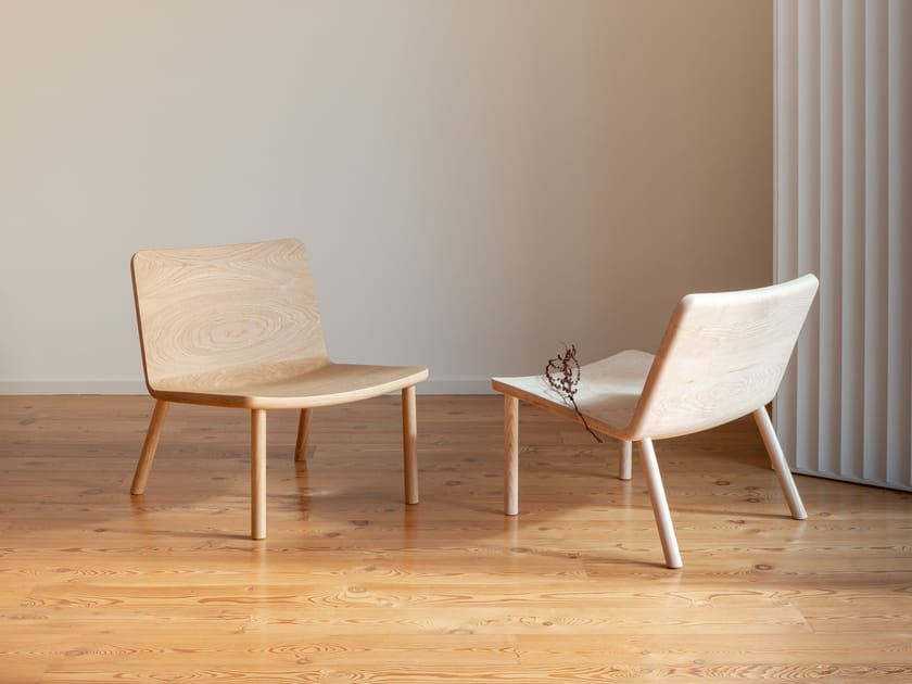 ALLAY | Oak easy chair Allay Collection By MOR DESIGN design Daniel ...