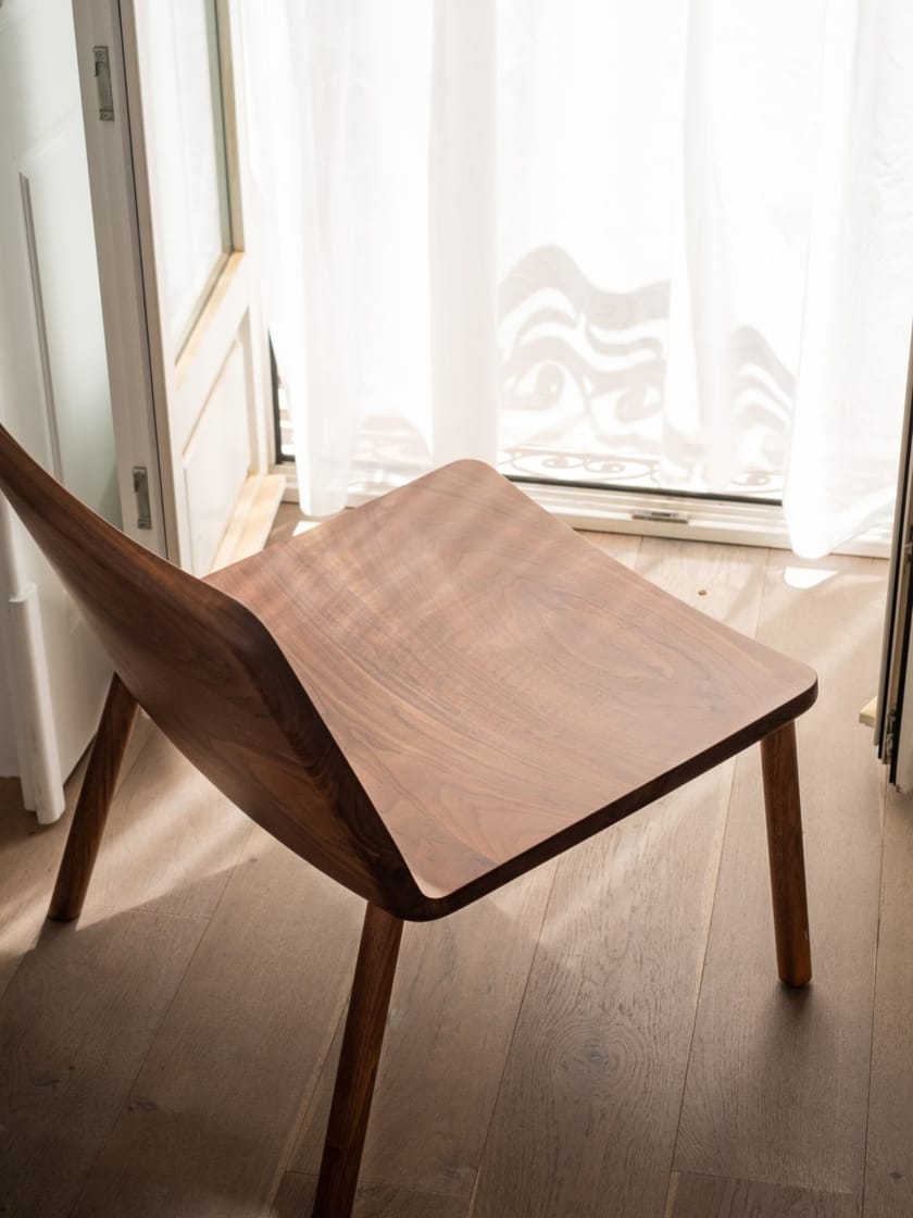 ALLAY Walnut easy chair By MOR DESIGN | design Daniel Schofield