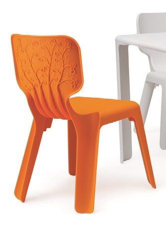 ALMA Stackable polypropylene kids chair By Magis | design Javier Mariscal
