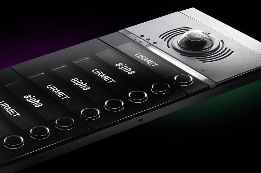 ALPHA Pulsantiera videocitofonica By Urmet