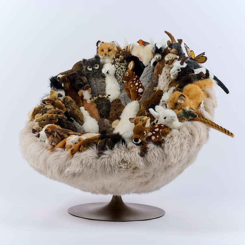 ALPIN Upholstered polyester armchair By APCOLLECTION