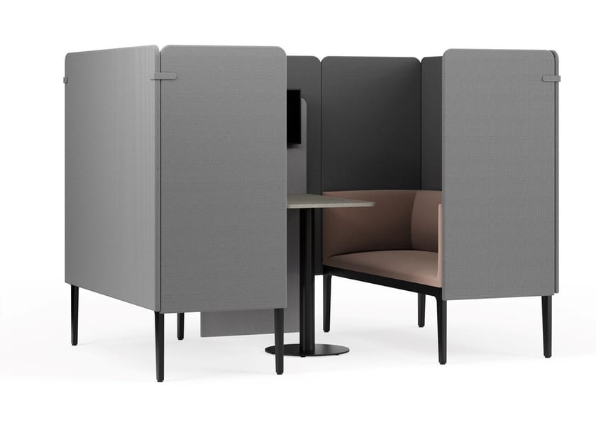 ALPLUS Fabric meeting pod By FREZZA | design Marco Zito