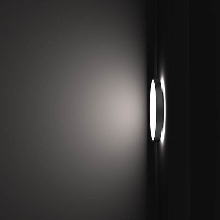 Lampada da soffitto per esterno a LED in alluminio UAL - A.L.S ...