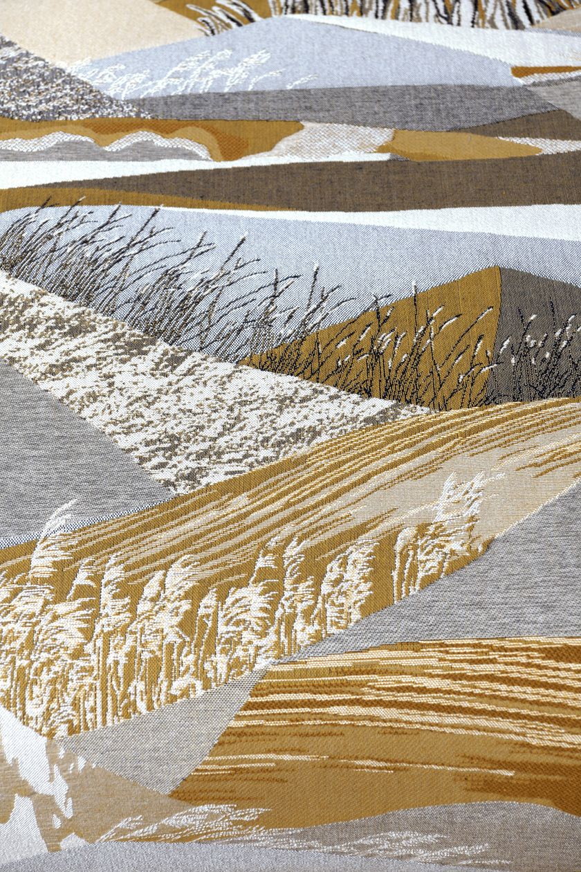 Cotton fabric with graphic pattern ALTITUDE By LELIEVRE