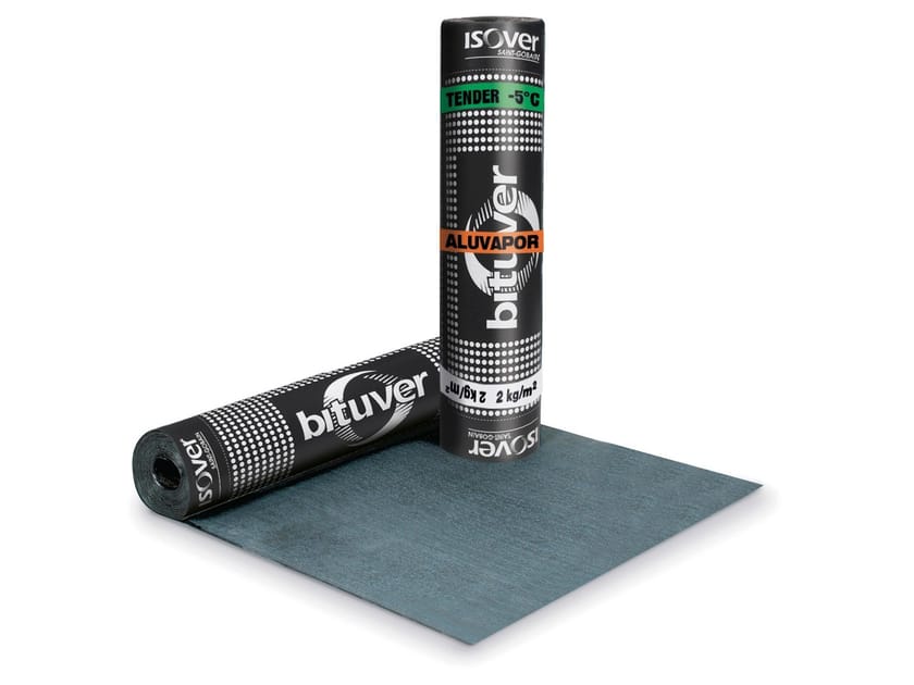 Barreira anti-vapor ALUVAPOR TENDER By BITUVER