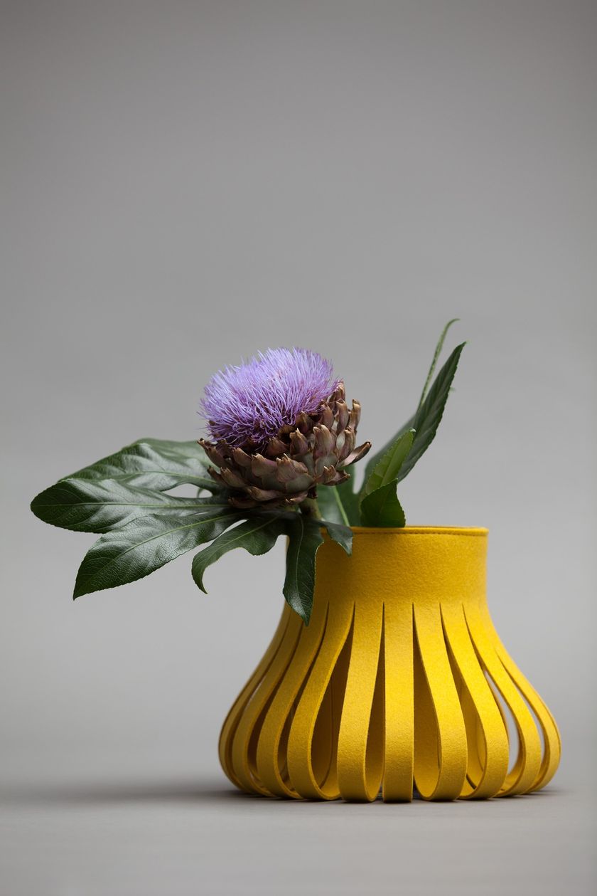 Felt vase ALVA By HEY-SIGN design Sonja Zilz