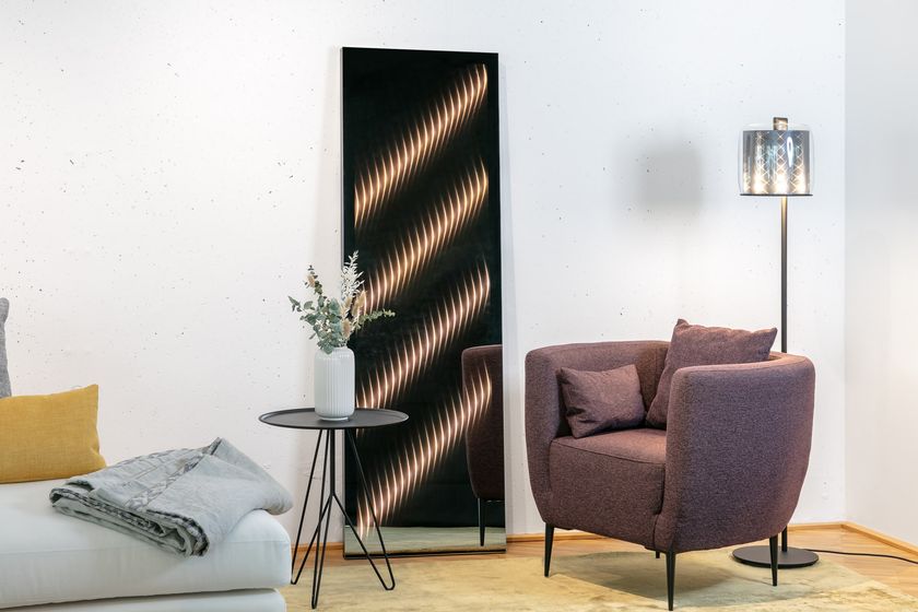 Espejo rectangular con luces integradas AMBILOOM® 1700 By ETTLIN LUX®