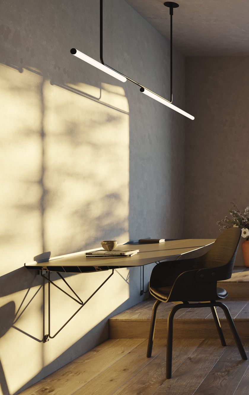 LED aluminium ceiling lamp AMBROSIA 210-315 By Marset design Ciszak Dalmas