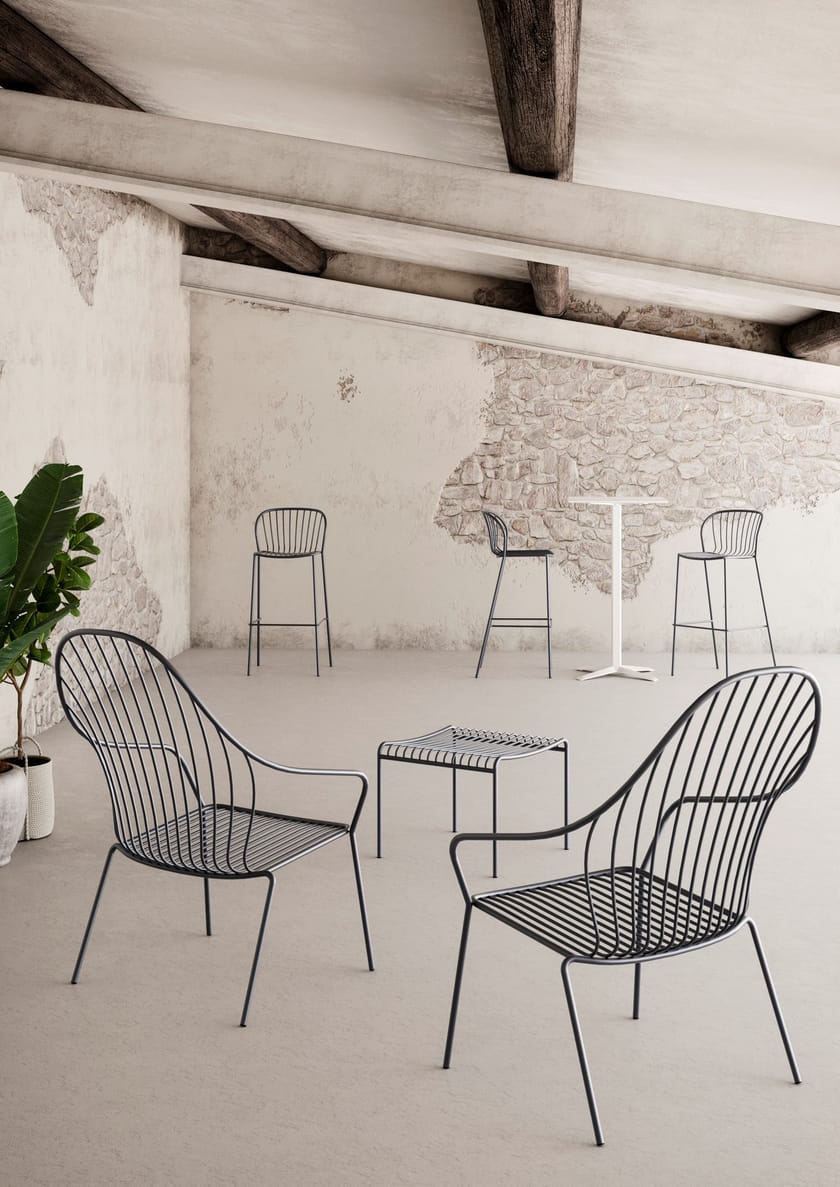 AMITHA STOOL Tabouret By GABER