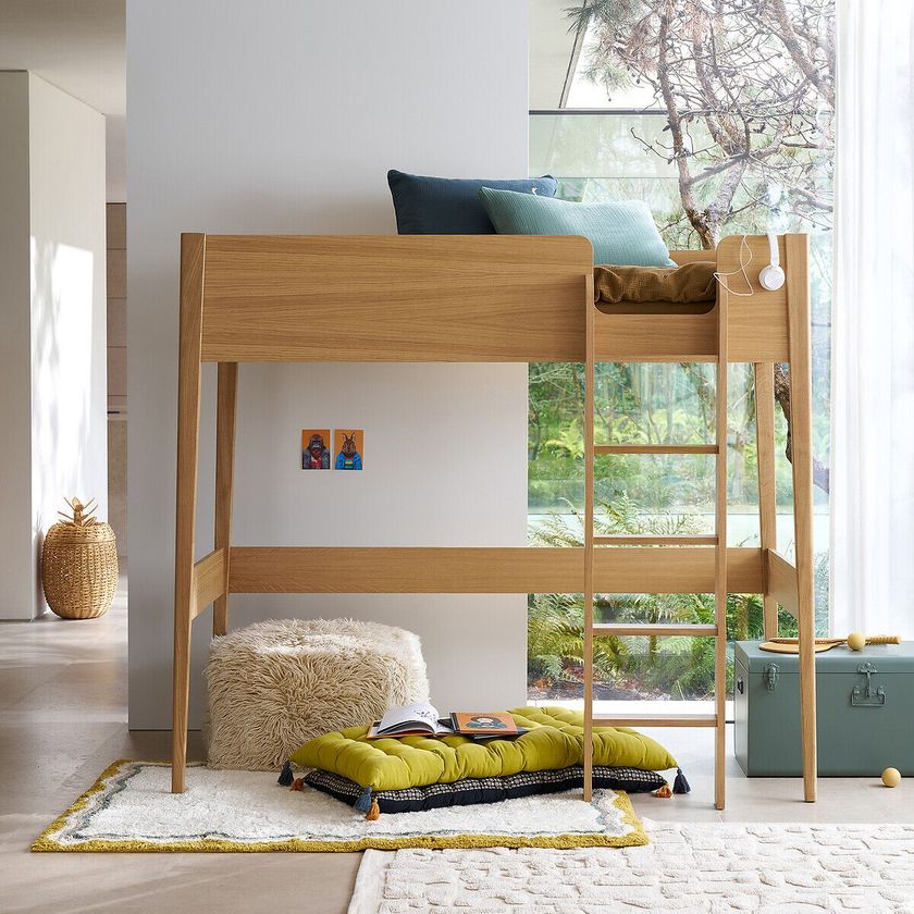 ALCESTE Hochbett aus Holzfurnier By AMPM