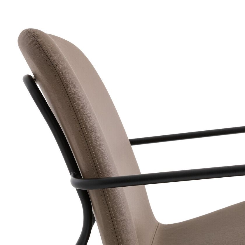 BARTONI Leather easy chair By AMPM