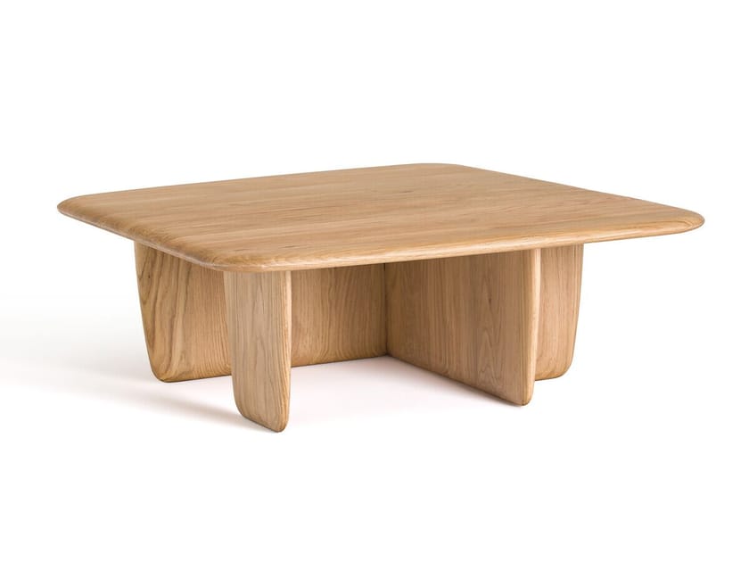 ILOSS Low square oak coffee table By AMPM