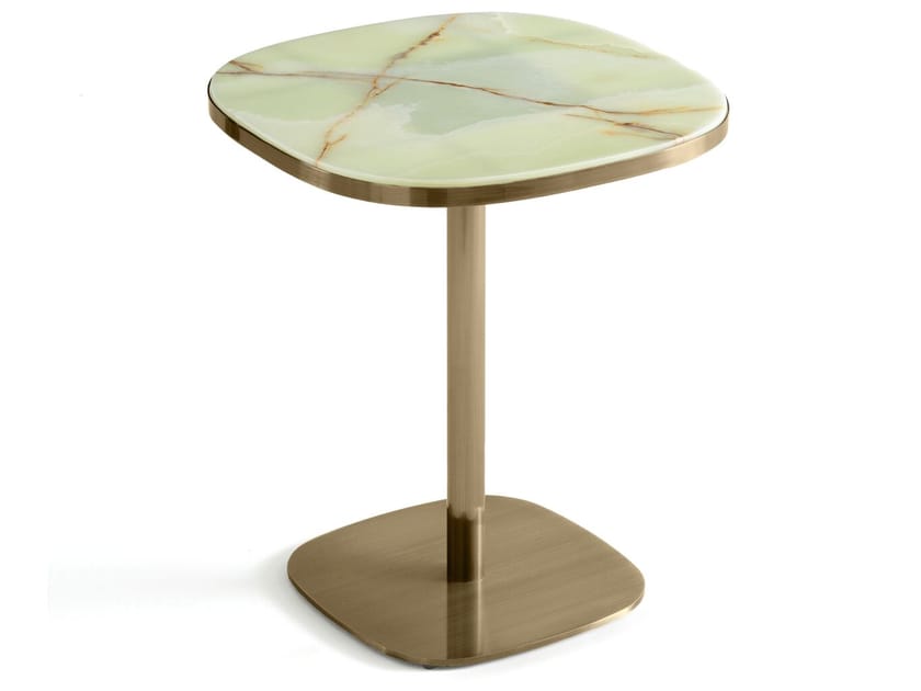 LIXFELD Square natural stone table By AMPM