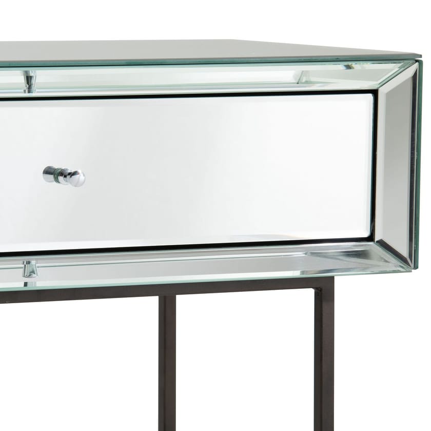 OLAGA Mirrored glass console table with drawers By AMPM