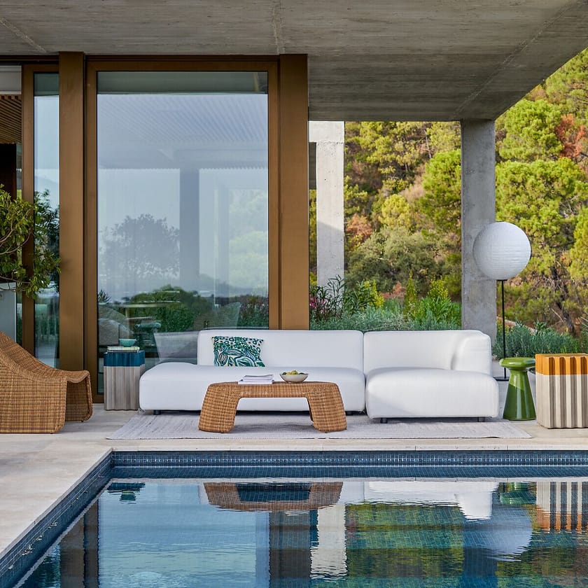 SORADA Low lounge chair By AMPM