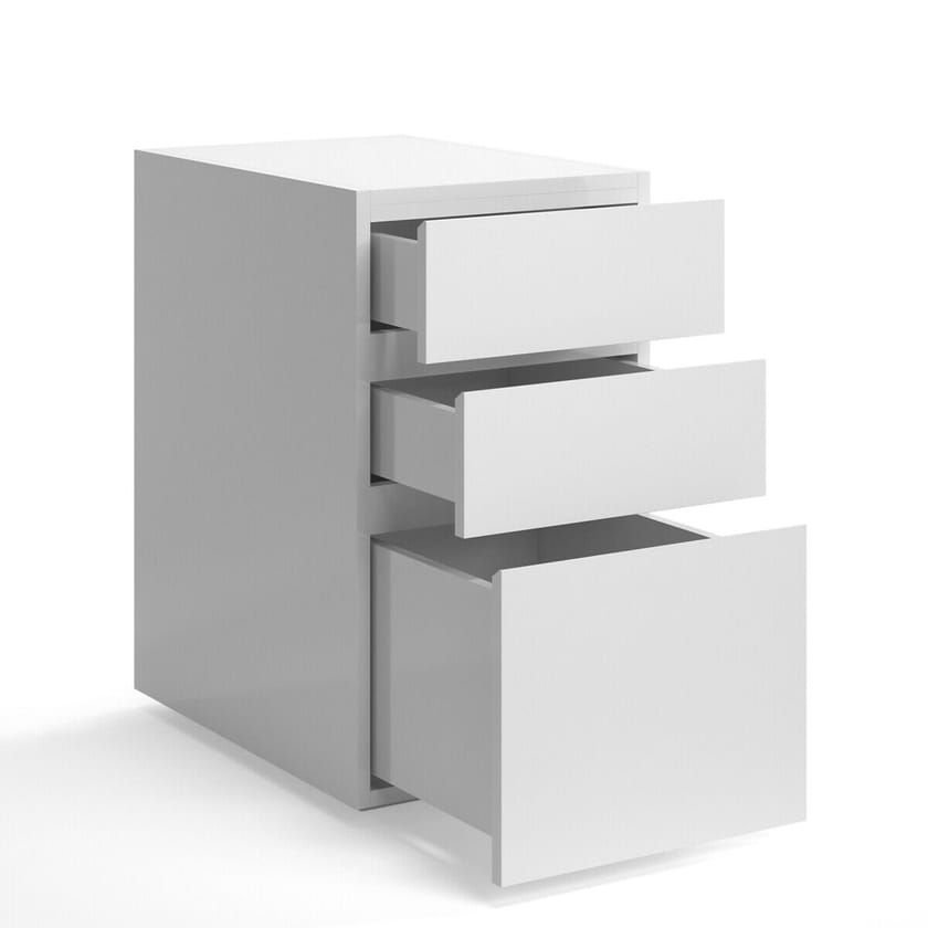 WORKING Sectional rectangular MDF office desk By AMPM