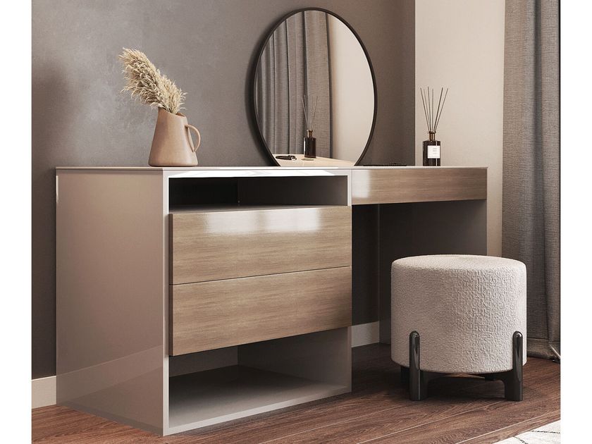 CLIO Wooden dressing table By ANA ROQUE INTERIORS