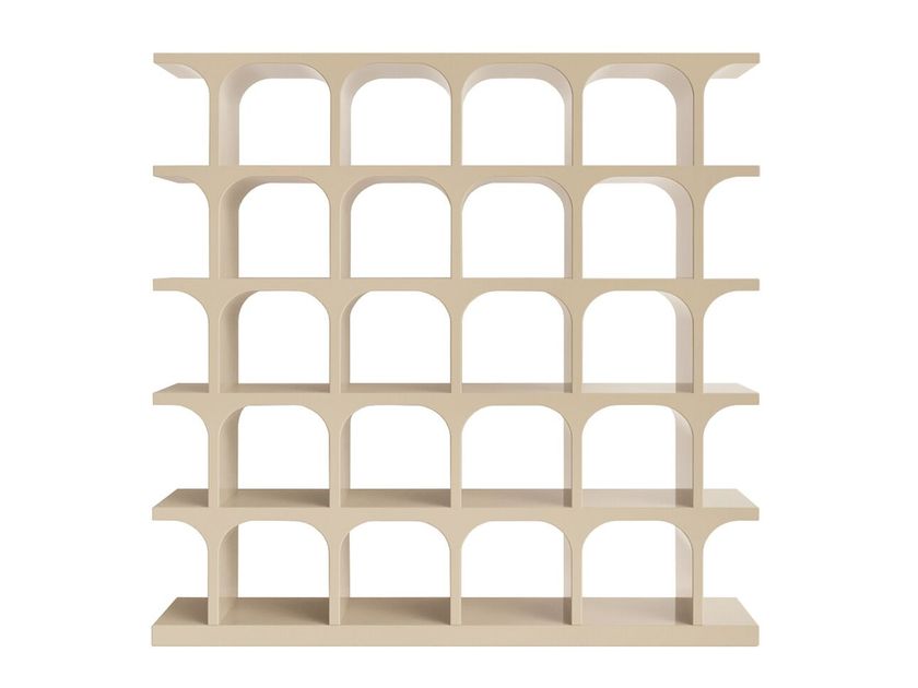 NAOKI Open wooden bookcase By ANA ROQUE INTERIORS
