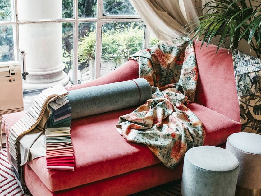 Polyester fabric ANDES By Gancedo