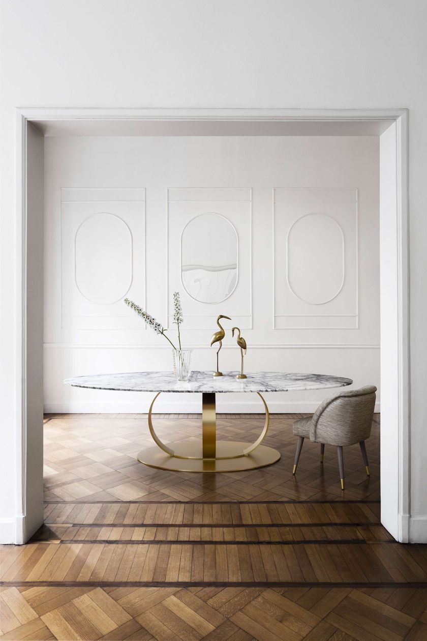 ANDREW DINNER table By DOM Edizioni design Domenico Mula