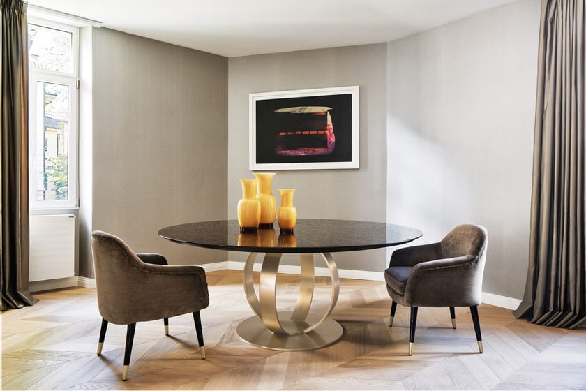 ANDREW DINNER table By DOM Edizioni design Domenico Mula