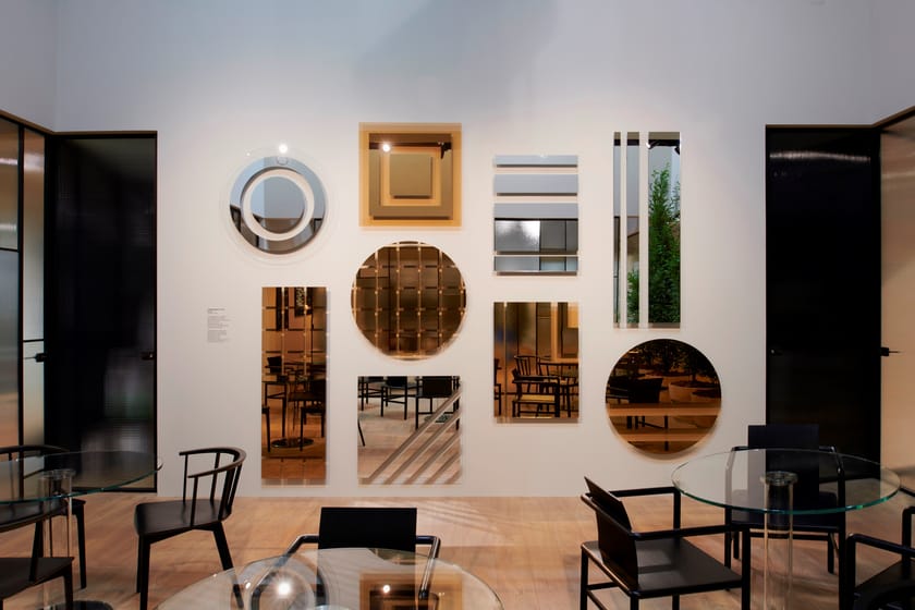 ANDROMEDA | Rectangular mirror By Glas Italia design Nanda Vigo