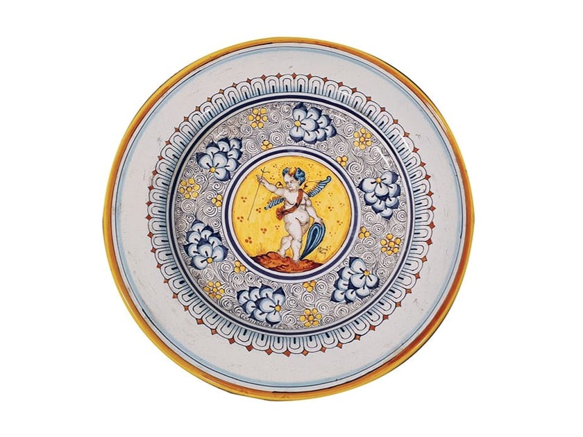 ANGELO | Plato Plato redondo de cerámica By Tiferno Mobili