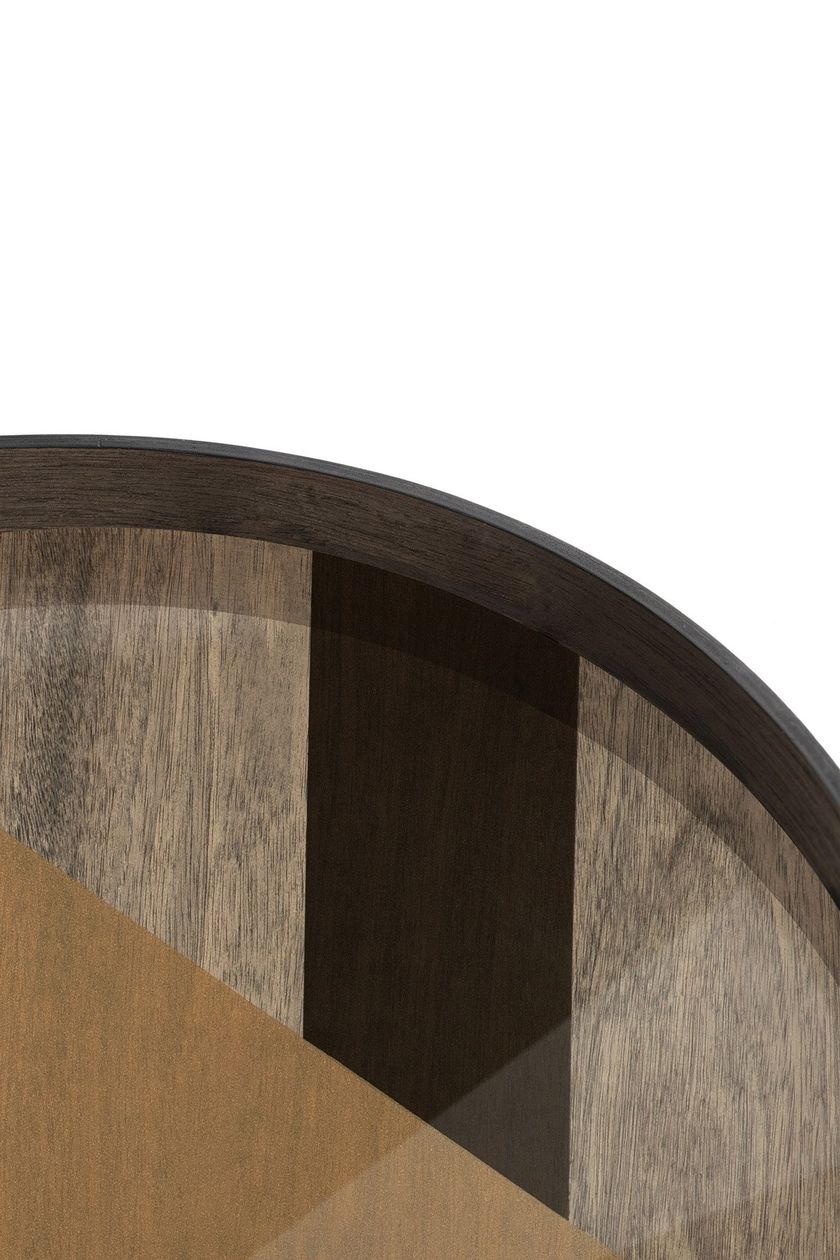 ANGLE GLASS | Round tray Round glass tray By Ethnicraft | design Dawn ...