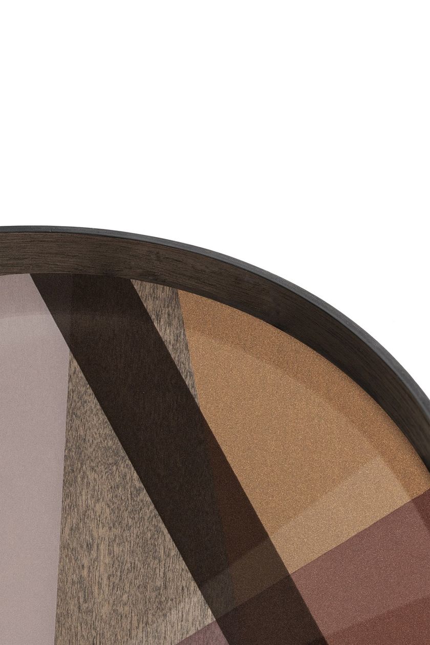 ANGLE GLASS | Round tray Round glass tray By Ethnicraft | design Dawn ...