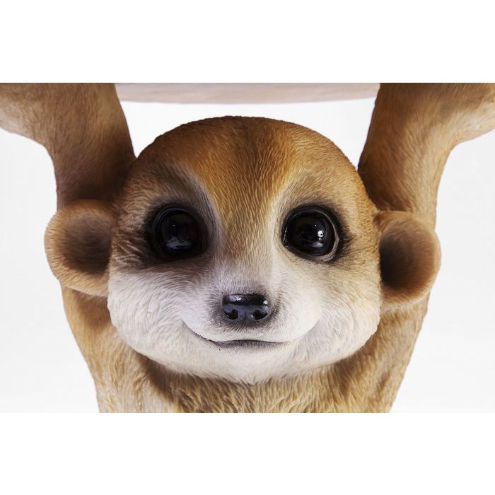 ANIMAL MINI MONGOOSE Mesita redonda de resina By KARE Design