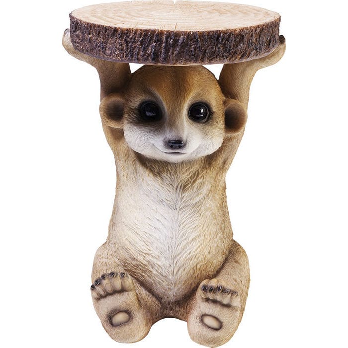 ANIMAL MINI MONGOOSE Mesita redonda de resina By KARE Design