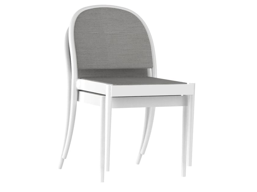 Upholstered stackable chair ANN By Wiener GTV Design design Gabriele e ...