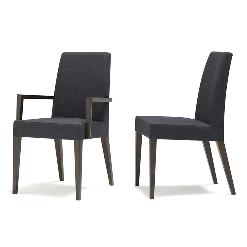 Upholstered chair ANNA SI1372 Anna Collection By Andreu World design ...