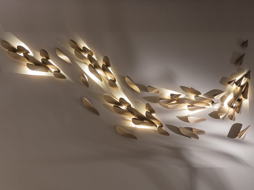 ANODINE | Wall lamp Handmade metal wall lamp By Paolo Castelli | design ...