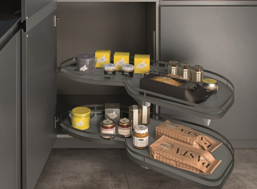 ANTIS | Aluminium kitchen By Euromobil design Roberto Gobbo