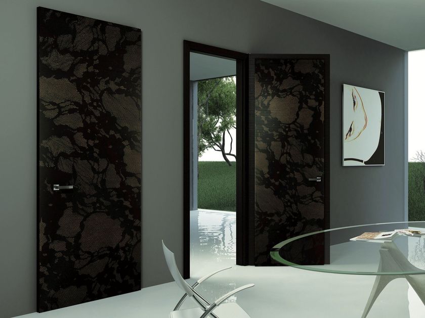 Hinged wooden door APPEAL By Pail Serramenti design Francesco Ruffini