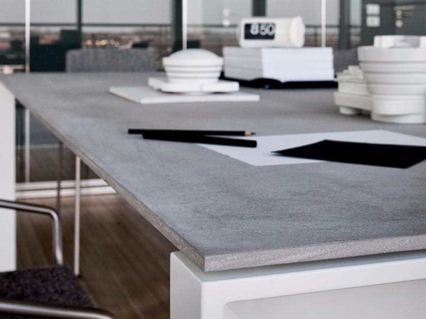 Rectangular HPL table APTA By Lapalma design Romano Marcato