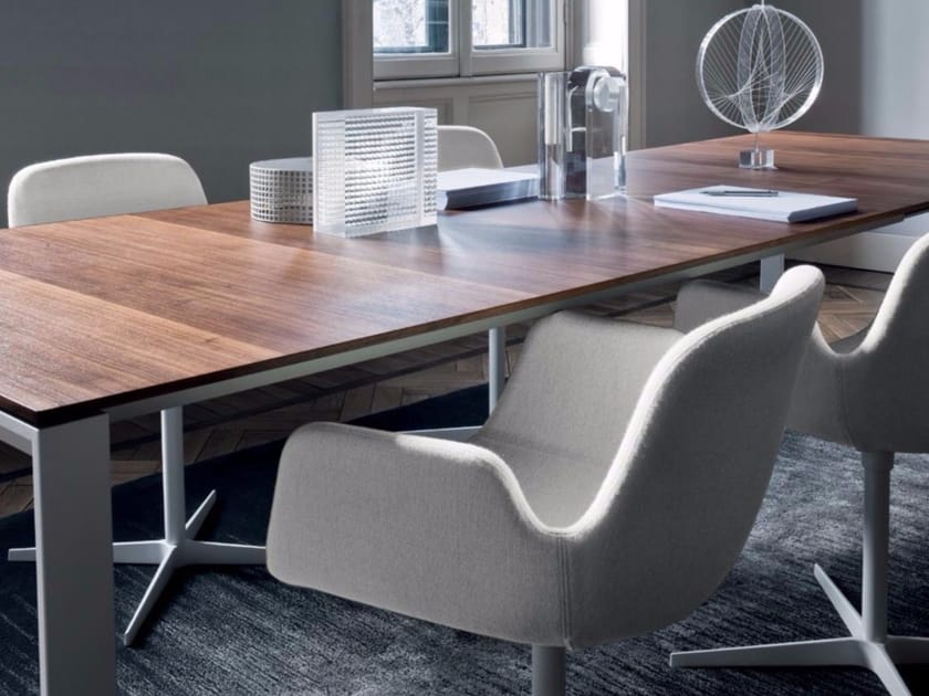 Rectangular HPL table APTA By Lapalma design Romano Marcato