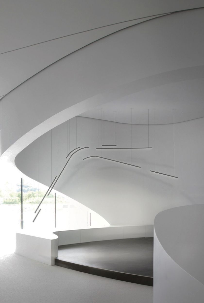LED aluminium pendant lamp ARC By Inarchi