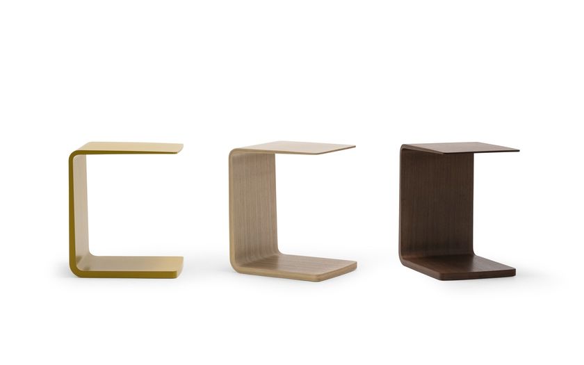 ARC TABLE ME5486 Table basse en chêne By Andreu World design Manel Molina