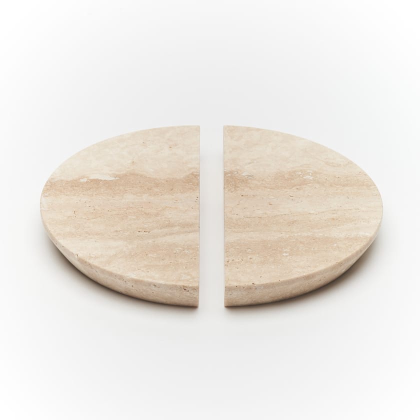 ARC | Travertine furniture handle Travertine furniture handle By Lo ...
