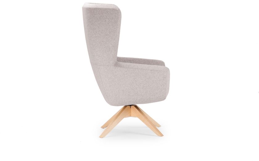 ARCA LOUNGE | Armchair with armrests By True Design design Orlandini Design